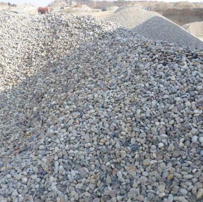 China Natural Water Washed Pebble Stones 2-5cm Multicolor River Cobbles for Landscaping Decoration for sale