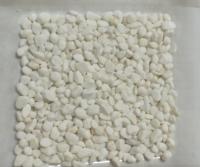 China White Crushed Stone Gravel 1-3mm 3-5mm 5-8mm for Landscaping Driveway Garden Decoration for sale