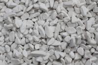 China White Crushed Stone Gravel 1-3mm 3-5mm 5-8mm for Landscaping Driveway Garden Decoration for sale