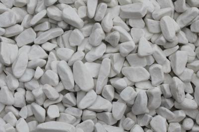 China White Crushed Stone Gravel 1-3mm 3-5mm 5-8mm for Landscaping Driveway Garden Decoration for sale