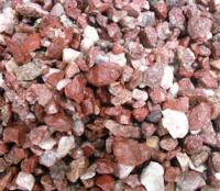 China Red Gravel Crushed Stone 1-3mm 3-5mm 5-8mm Landscaping Decorative Pebbles for sale