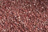 China Red Gravel Crushed Stone 1-3mm 3-5mm 5-8mm Landscaping Decorative Pebbles for sale