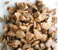 China Yellow Gravel Crushed Stone 1-3mm 3-5mm 5-8mm for Landscaping Decoration for sale