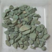China Peacock Green Gravel Crushed Stone 1-3mm 3-5mm 5-8mm Landscaping Pebbles for sale