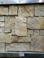China New Yellow Slate Wall Tiles 2.5-3.5cm Thickness for Indoor Outdoor Cladding for sale