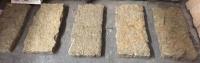 China New Yellow Slate Stepping Stones 60x30x3cm Natural Surface Split Edge Pavers for Garden Walkway for sale
