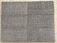 China Black Onyx Waterfall Wall Panel Chiseled Surface 600x150mm Natural Marble Stone for sale