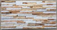 China New Oyster Split Face Slate Stone Cladding 600x150mm Natural Stone Veneer for Wall Covering for sale