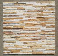 China New Oyster Split Face Slate Stone Cladding 600x150mm Natural Stone Veneer for Wall Covering for sale