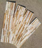 China New Oyster Split Face Slate Stone Cladding 600x150mm Natural Stone Veneer for Wall Covering for sale