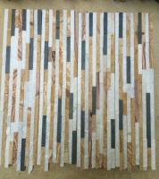 China Quartzite Slate Sandstone Waterfall Shape Ledgestone,Mini Stacked Stone,Multicolor Thin Stone Veneer for sale