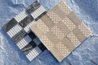 China Stone Wall Mosaic Tiles, Interior Stone Mosaic Pattern, Mosaic Wall Cladding, Mosaic Sheet for sale