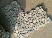 China Oyster Quartzite Pebble Mosaic 305x305mm Natural Stone Wall Tile for Interior Decor for sale