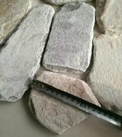 China Yellow Quartzite Tumbled Random Flagstone 30-50cm Natural Paving Stone for Patio for sale