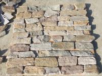 China Mixed Colors Quartzite Field Stone Veneer 2-3.5cm Natural Loose Ledgestone Wall Cladding for sale