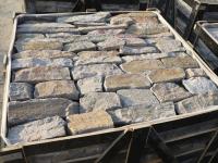 China Mixed Colors Quartzite Field Stone Veneer 2-3.5cm Natural Loose Ledgestone Wall Cladding for sale