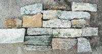 China Lotus Green Marble Field Stone Veneer 2.5-3.5cm Jade Green Loose Ledgestone Wall Cladding for sale