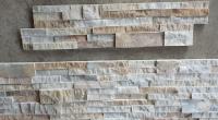 China Oyster Split Face Ledgestone Natural Quartzite Stone Cladding 600x150x15-25mm for sale
