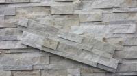 China Off White Quartzite Ledgestone Z Clad Stone Veneer 600x150mm Culture Stone for Wall Cladding for sale