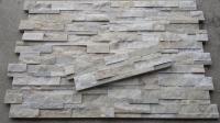 China Off White Quartzite Ledgestone Z Clad Stone Veneer 600x150mm Culture Stone for Wall Cladding for sale