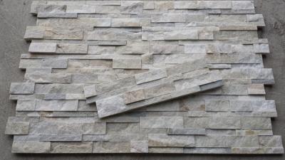 China Off White Quartzite Ledgestone Z Clad Stone Veneer 600x150mm Culture Stone for Wall Cladding for sale