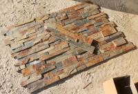 China China Rusty Slate Ledgestone,Split Face Slate Thin Stone Veneer,Multicolor Slate Zclad Stacked Stone,Stone Cladding for sale