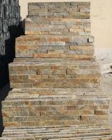 China Rustic Quartzite Stone Panels,Natural Quartzite Stone Cladding,Real Stacked Stone,Thin Stone Veneer,Rustic Ledger Panels for sale