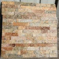 China Rustic Quartzite Stone Panels,Natural Quartzite Stone Cladding,Real Stacked Stone,Thin Stone Veneer,Rustic Ledger Panels for sale