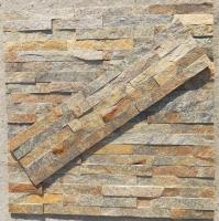 China Rustic Quartzite Stone Panels,Natural Quartzite Stone Cladding,Real Stacked Stone,Thin Stone Veneer,Rustic Ledger Panels for sale