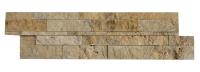 China Natural Travertine Ledger Panels 600x150mm Stacked Stone Veneer for Wall Cladding for sale