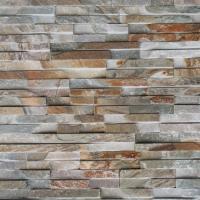 China Oyster Grooved Slate Ledgestone 600x150mm Natural Split Stone Veneer for Wall Cladding for sale