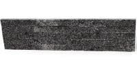 China Dark Grey Granite Stone Cladding Natural Split Ledgestone 600x150mm for Indoor Outdoor Wall for sale