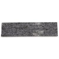 China Dark Grey Granite Stone Cladding Natural Split Ledgestone 600x150mm for Indoor Outdoor Wall for sale