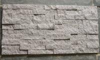 China G654 Grey Granite Ledger Panels Natural Stacked Stone Veneer 600x150x15-25mm for sale