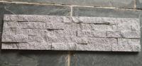China G654 Grey Granite Ledger Panels Natural Stacked Stone Veneer 600x150x15-25mm for sale