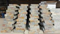 China China Multicolor Slate Ledgestone 180x350mm Split Face Stone Veneer for Wall Cladding for sale