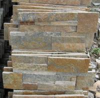 China Rustic Quartzite Stone Cladding 18x35cm Natural Stone Veneer Stacked Stone Panel for Wall Covering for sale