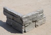 China Grey Slate Zclad Stacked Stone Natural Stone Cladding 80kgs/m2 Outdoor Wall Panels for sale