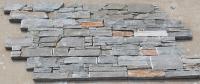 China Grey Slate Zclad Stacked Stone Natural Stone Cladding 80kgs/m2 Outdoor Wall Panels for sale