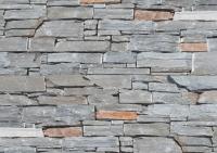 China Grey Slate Zclad Stacked Stone Natural Stone Cladding 80kgs/m2 Outdoor Wall Panels for sale