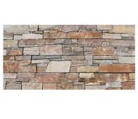 China Yellow Quartzite Stacked Stone Veneer Z Panel 600x150mm Natural Stone Cladding Outdoor Wall for sale