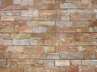 China Yellow Quartzite Stacked Stone Veneer Z Panel 600x150mm Natural Stone Cladding Outdoor Wall for sale