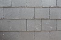 China Chinese Grey Slate Roof Tiles 400x200mm Split Face Natural Cleft Smooth Surface Durable Non-Fading for sale