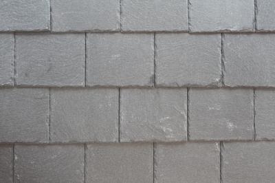 China Chinese Grey Slate Roof Tiles 400x200mm Split Face Natural Cleft Smooth Surface Durable Non-Fading for sale