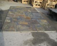 China Chinese Multicolor Riven Slate Pavers 300x600mm Rust Cleft Patio Stone for Walkway for sale