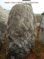 China Natural Granite Boulders for Garden Decoration 100-500kg Carved Words Landscaping Stone for sale