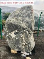 China Natural Granite Boulders for Garden Decoration 100-500kg Carved Words Landscaping Stone for sale