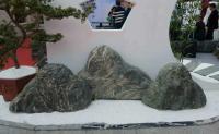 China Natural Black Marble Boulders 30-60cm Landscape Garden Decorative Stone for Outdoor Decor for sale