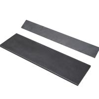 China Natural Black Slate Stairs Honed Finish 2780kg/m3 Density Custom Sizes for sale