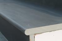 China Natural Black Slate Stairs Honed Finish 2780kg/m3 Density Custom Sizes for sale